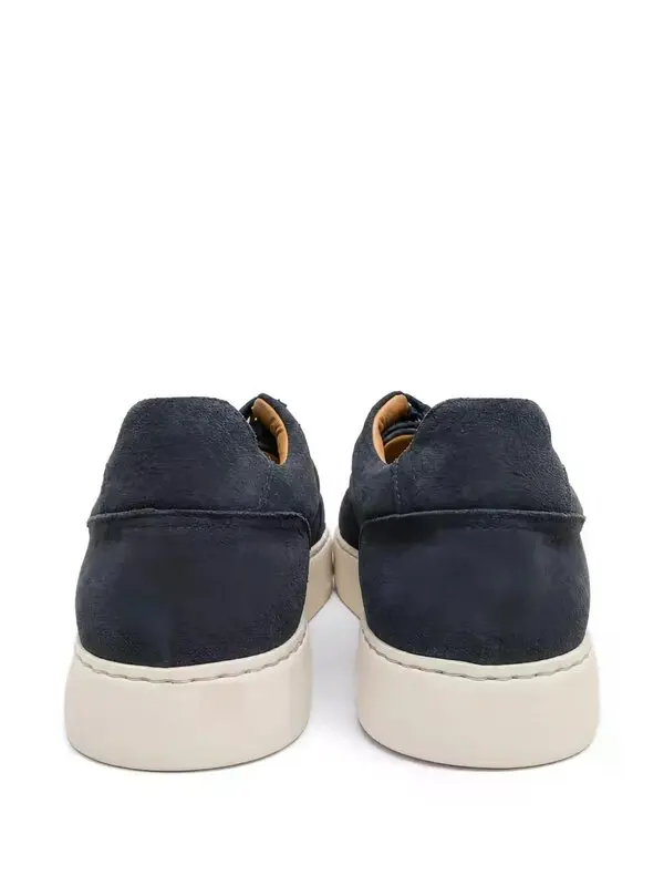 POCHE PARIS Suede Lace-up Sneakers
