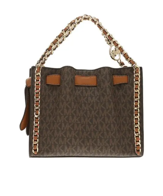 Michael Kors Mina Small Logo Chain Satchel Bag