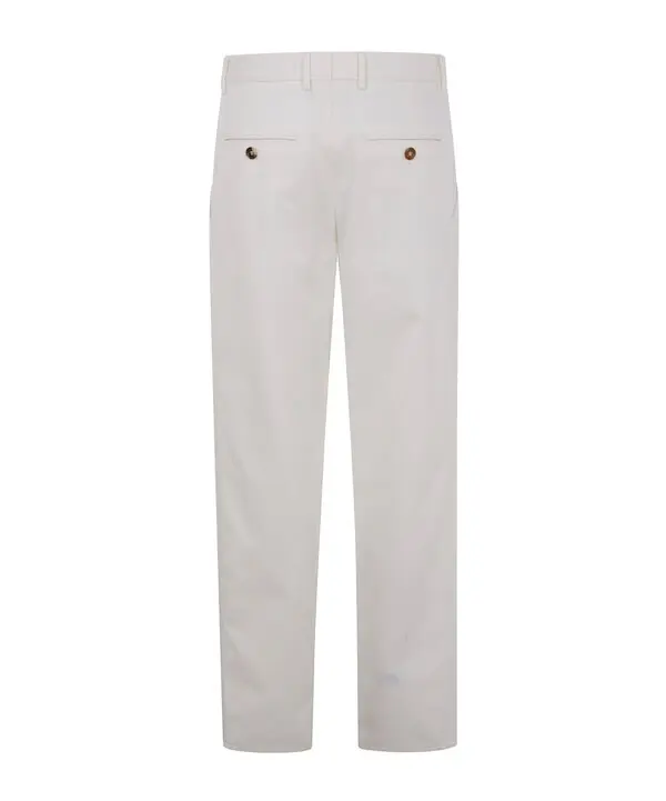 Brunello Cucinelli Pleated Chino Trousers