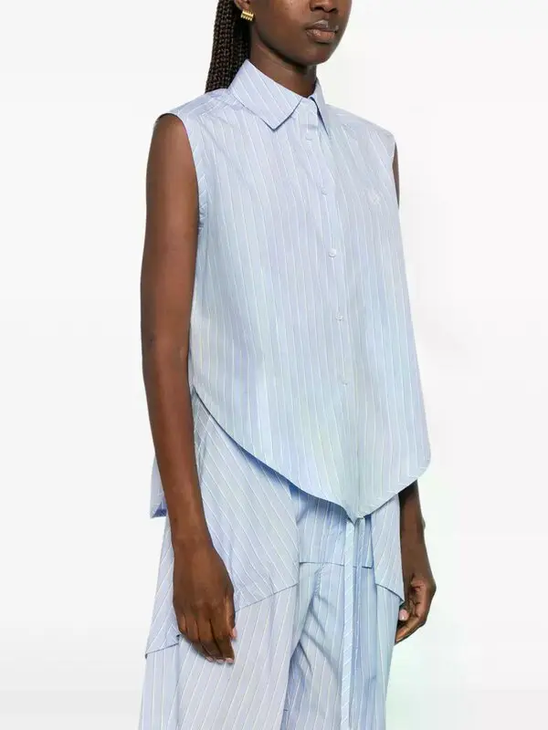 Loewe Striped Sleeveless Shirt