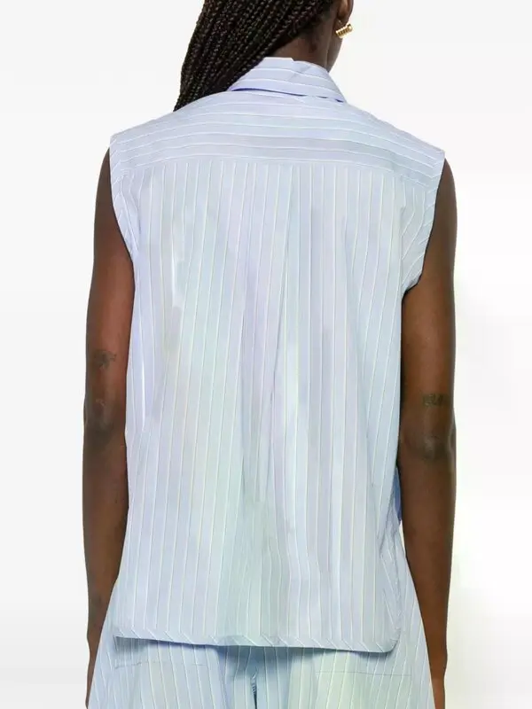 Loewe Striped Sleeveless Shirt