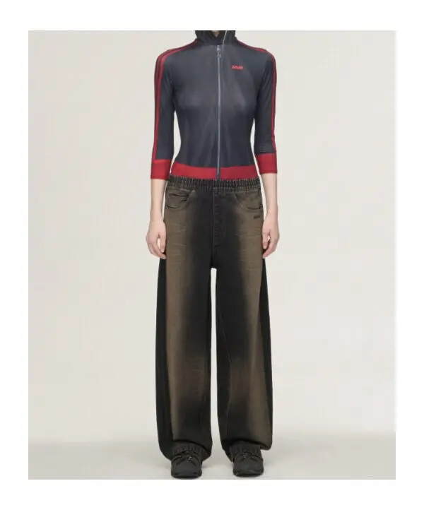 Adidas X Avavav Wide-leg Jeans