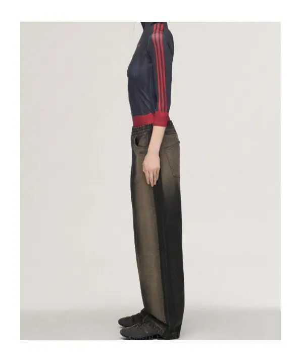 Adidas X Avavav Wide-leg Jeans