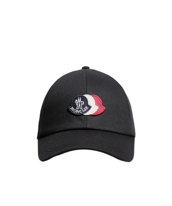 Moncler Cotton Gabardine Baseball Cap
