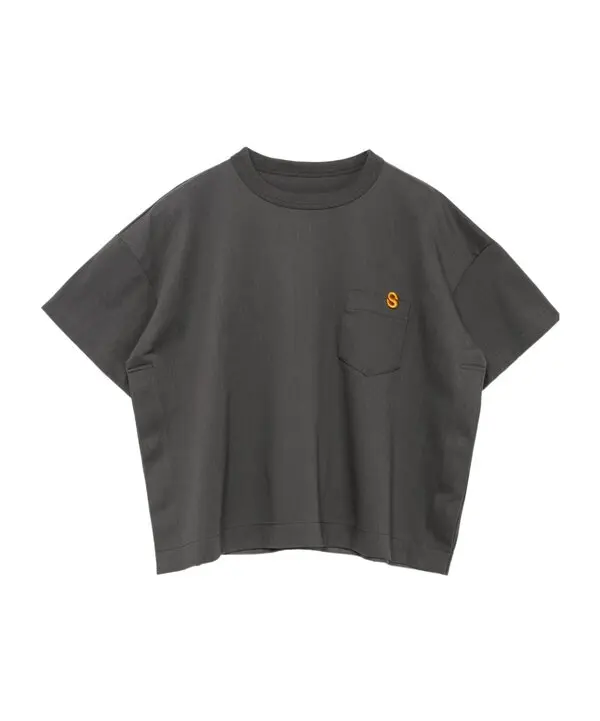 Sacai Logo-embroidered Cotton T-shirt - Black