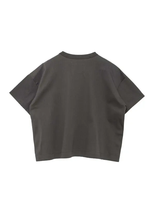 Sacai Logo Embroidered Cotton T-shirt