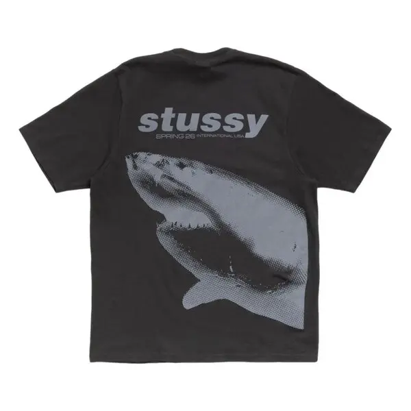 StÜssy Floral Hawaiian Shirt - Black