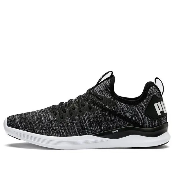 PUMA Ignite Flash Evoknit Sneakers - Black