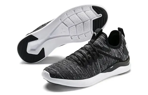 PUMA Ignite Flash Evoknit Sneakers - Black