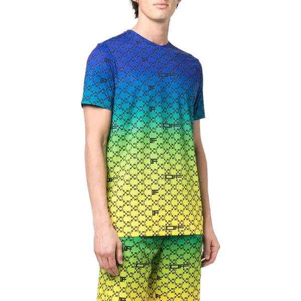 Off-White Gradient Monogram Short Sleeve T-shirt