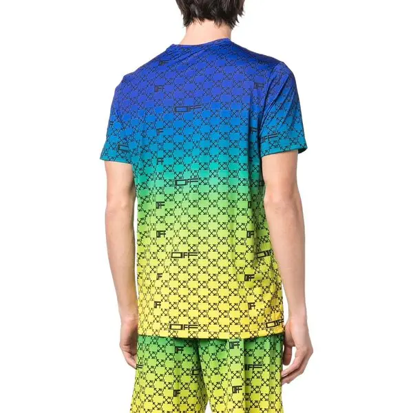 Off-White Gradient Monogram Short Sleeve T-shirt