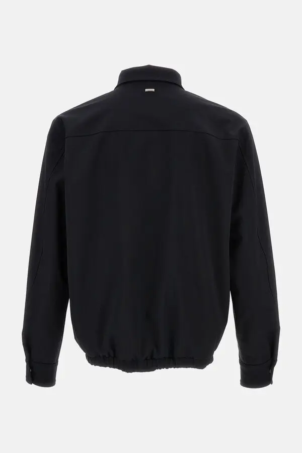 Herno Zip-up Technical Fabric Jacket - Multicolor