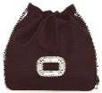 ROGER VIVIER Embellished Drawstring Bag - Multicolor