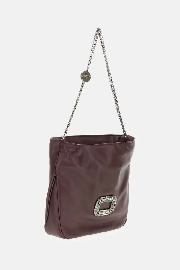 ROGER VIVIER Embellished Drawstring Bag - Multicolor