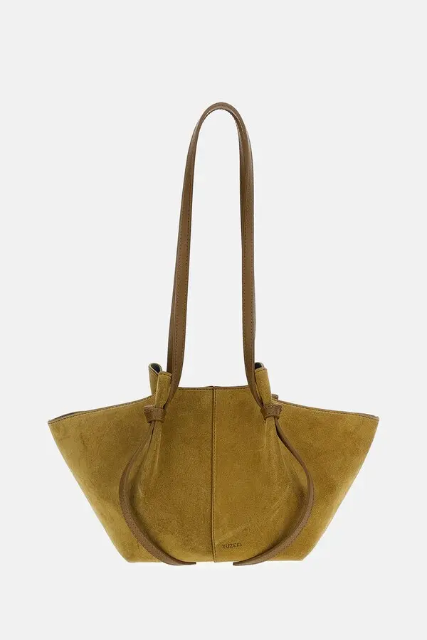 Yuzefi Mochi Suede Tote Bag - Multicolor