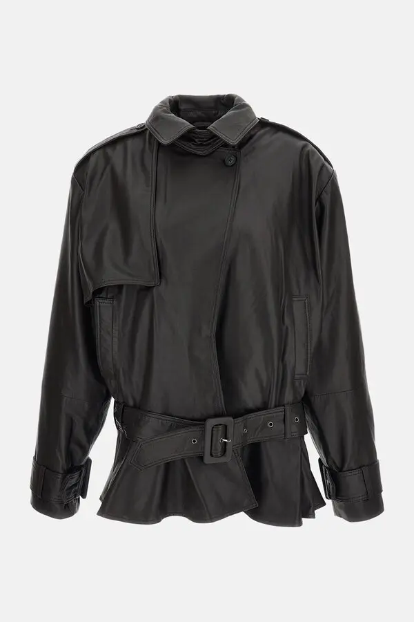 ROTATE BY BIRGER CHRISTENSEN Belted Jacket - Multicolor