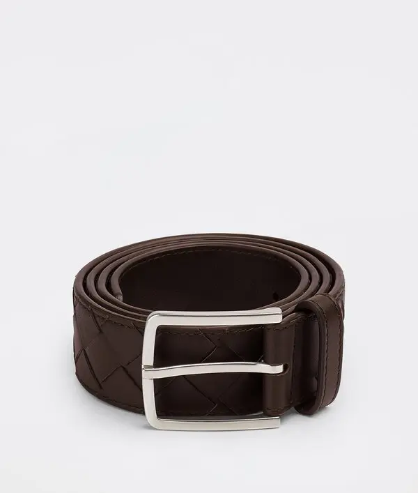 Bottega Veneta Intreccio Leather Belt - Multicolor