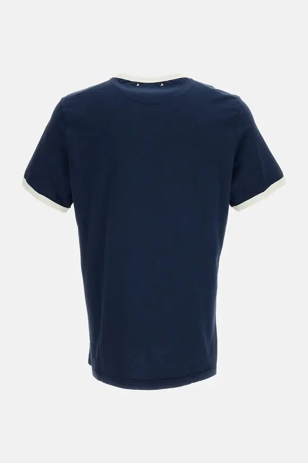 GOLDEN GOOSE Journey M's Garment Dyed Slim T-shirt