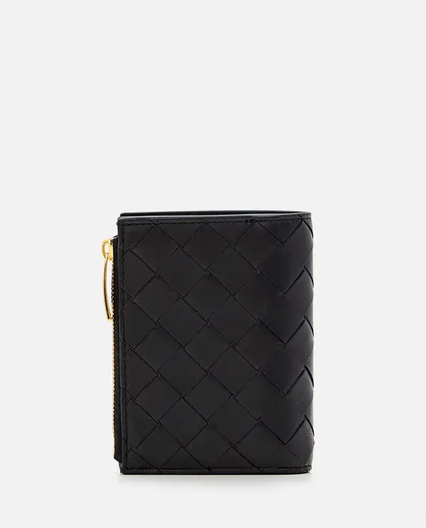 Bottega Veneta Leather Card-holder Intrecciato - Multicolor