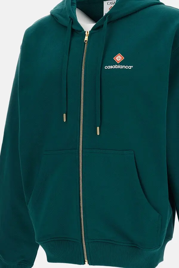 Casablanca Zip Hoodie - Multicolor