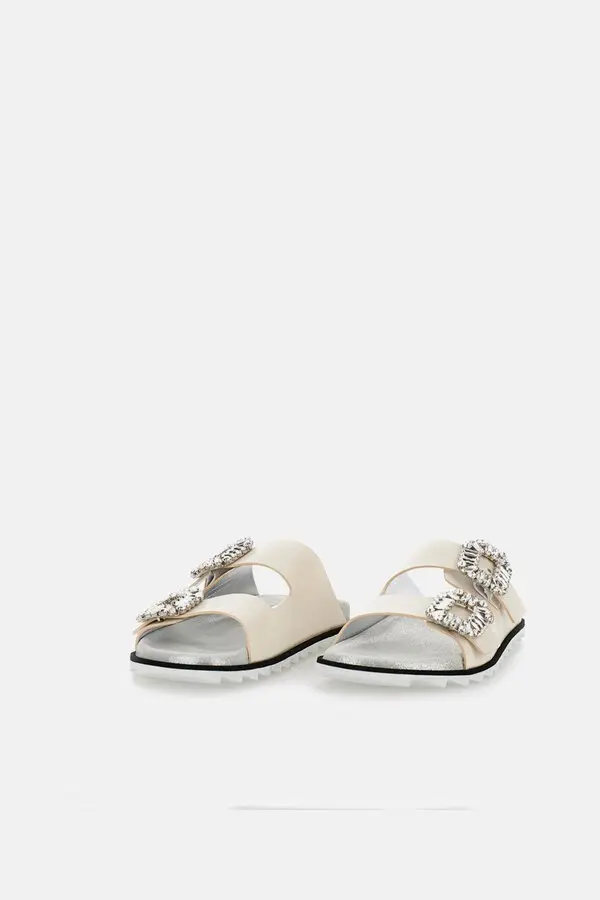 ROGER VIVIER Embellished Buckled Sandals