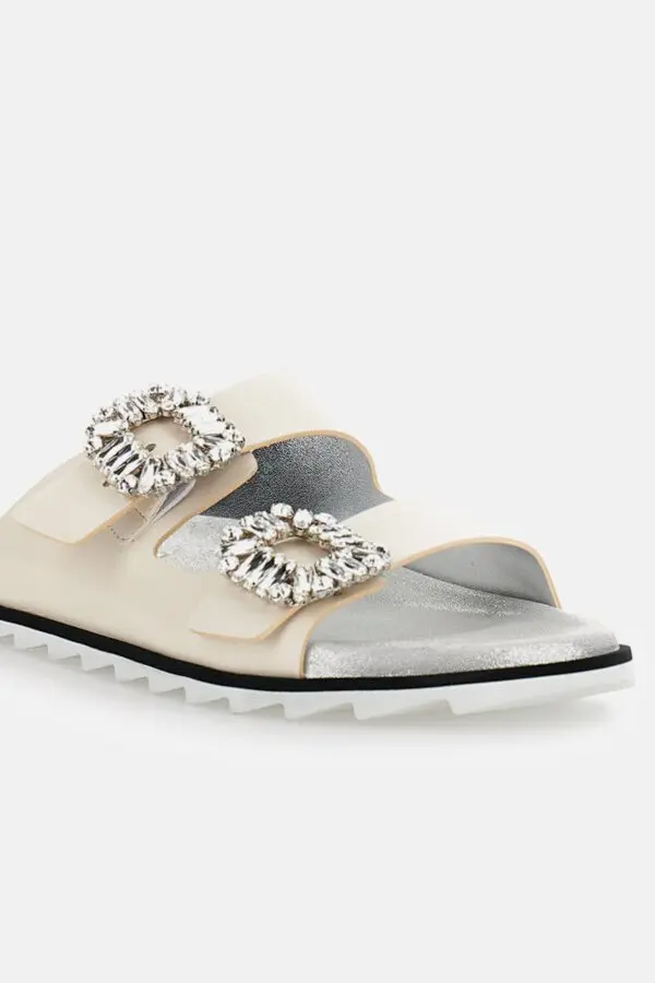 ROGER VIVIER Embellished Buckled Sandals