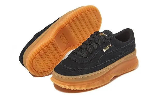 PUMA Deva Suede Platform Sneakers