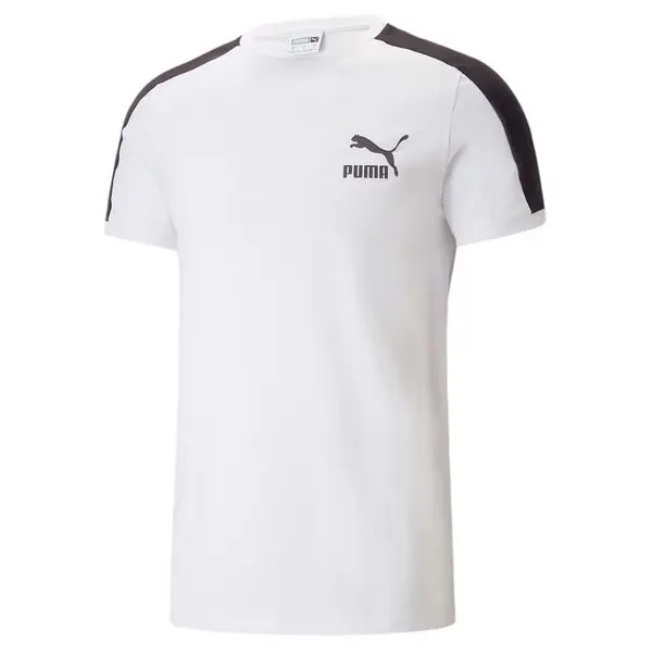 PUMA T7 Iconic T-shirt 'white - White/black