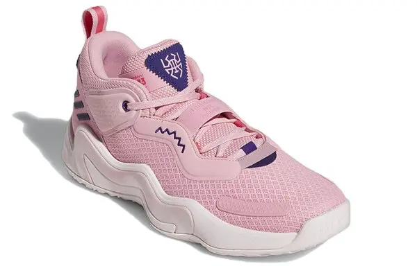 Adidas D.o.n. Issue #3 "light " Sneakers - Pink