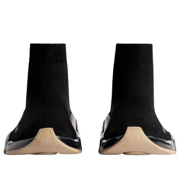 Balenciaga Speed 2.0 Sock Sneakers - Black/beige