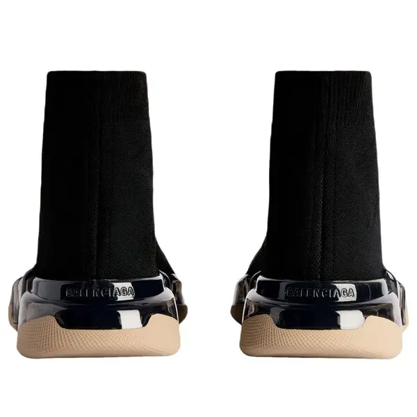 Balenciaga Speed 2.0 Sock Sneakers - Black/beige