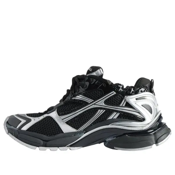 Balenciaga Runner Sneakers - Black/silver