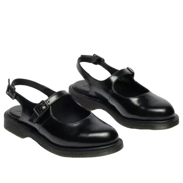 Dr. Martens Madaline Mary Jane Slingback Shoes - Black