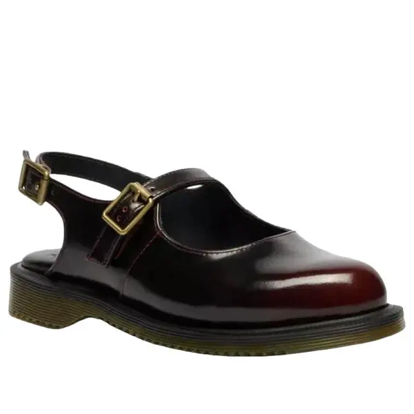Dr. Martens Mary Jane Slingback - Cherry Red