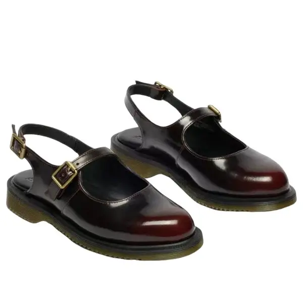 Dr. Martens Mary Jane Slingback - Cherry Red
