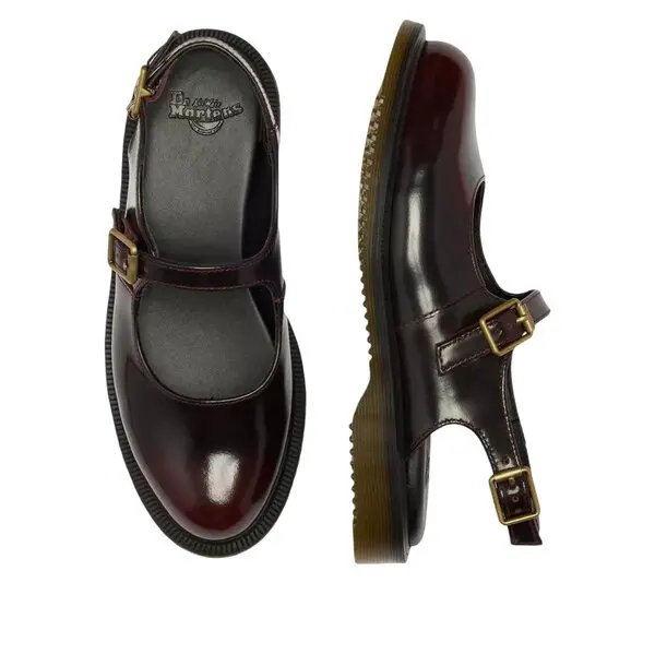 Dr. Martens Mary Jane Slingback - Cherry Red