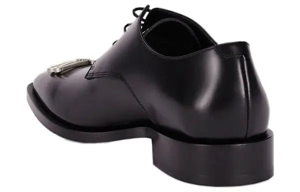 Balenciaga Rim Derby Leather Shoes