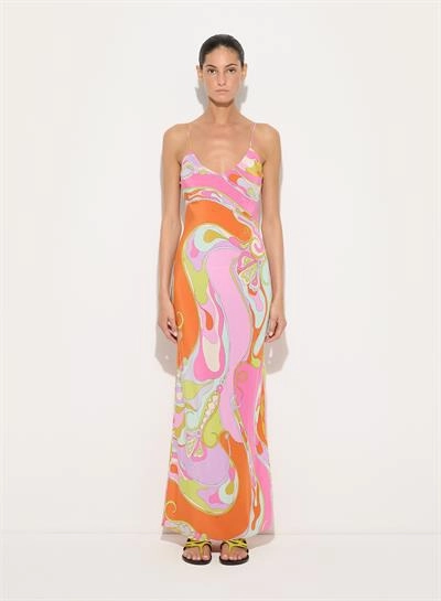 Emilio Pucci Printed Maxi Dress - Multicolor