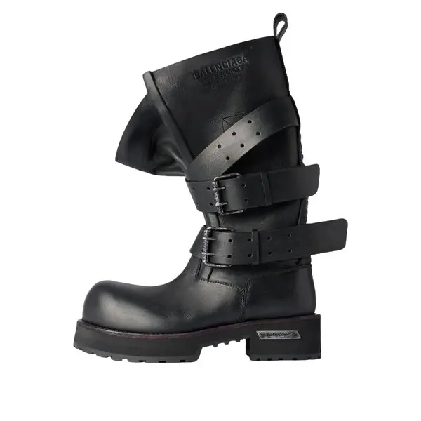 Balenciaga Venom High Boot - Black