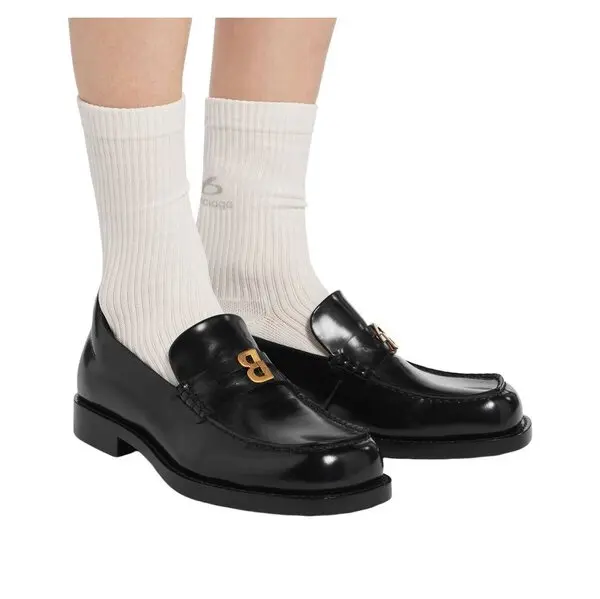 Balenciaga Leather Loafers
