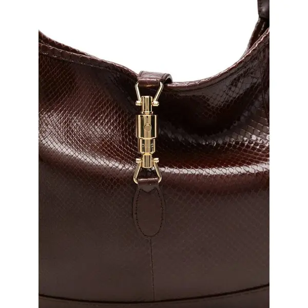 Gucci Leather Shoulder Bag - Brown
