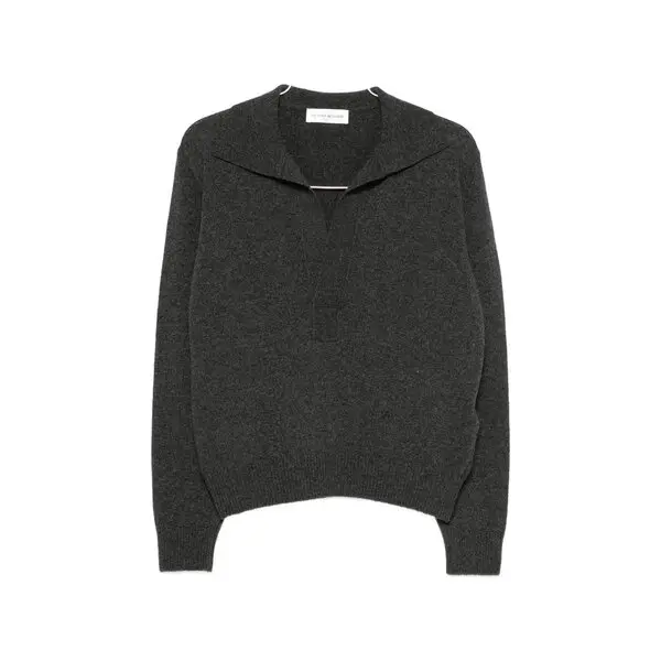 Victoria Beckham Grey Knitwear Jumpers - Gray