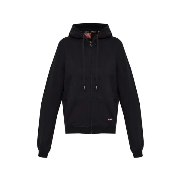 DIESEL® Cotton Blend Zip-up Hoodie