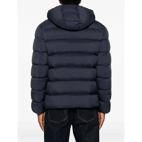 Herno Padded Down Jacket With Drawstring Hood - Blue
