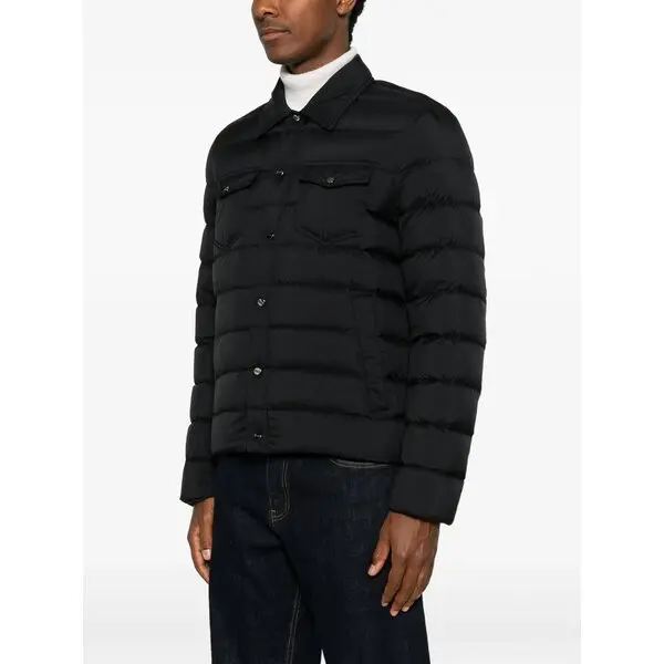 Herno Quilted Down Jacket With Classic Collar
