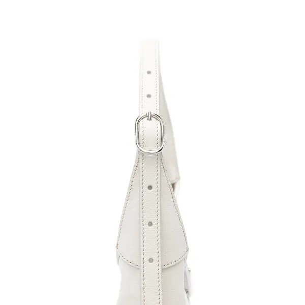 Gucci White Leather Shoulder Bag
