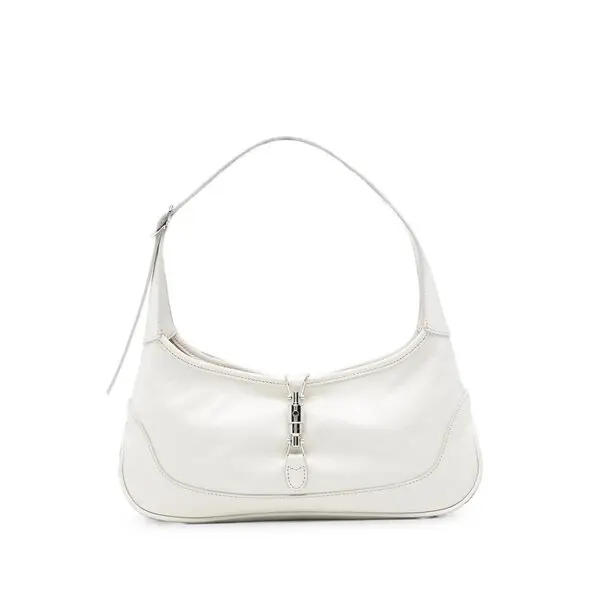 Gucci White Leather Shoulder Bag