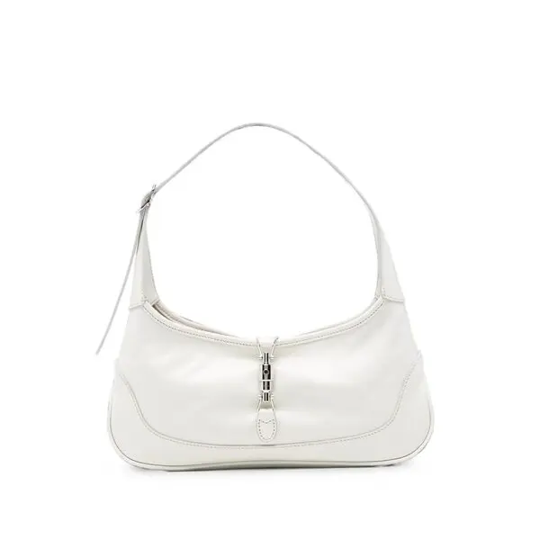 Gucci Leather Shoulder Bag - White