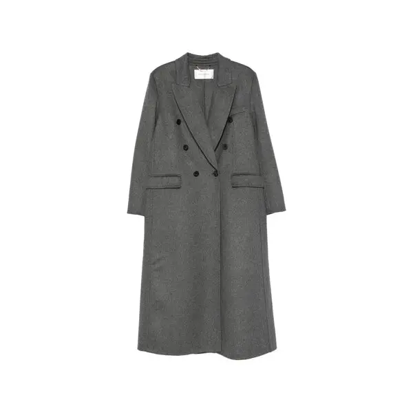 Victoria Beckham Double-breasted Peacoat - Gray