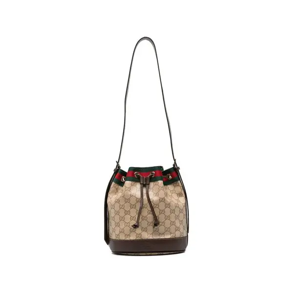 Gucci Monogram Bucket Bag - Multicolor